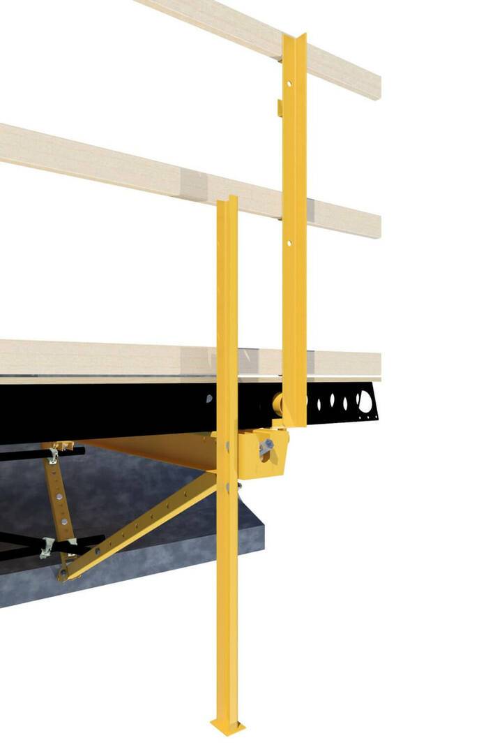 Heavy-Duty Bridge Overhang Bracket system - EFCO Formwork Solutions