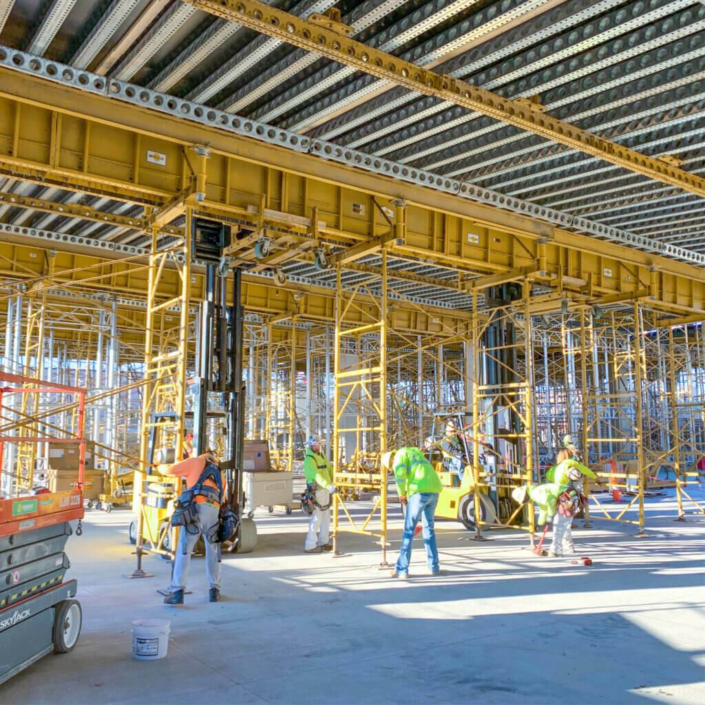 Washington University Parking Garage | St Louis Missouri | EFCO Forms