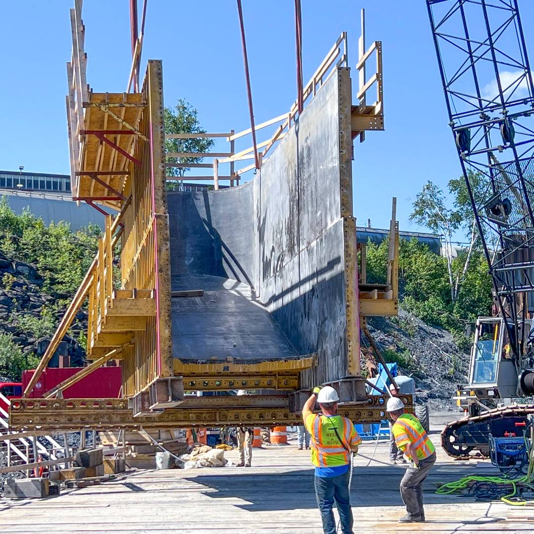 Madawaska Bridge Project | Madawaska, Maine | EFCO Forms