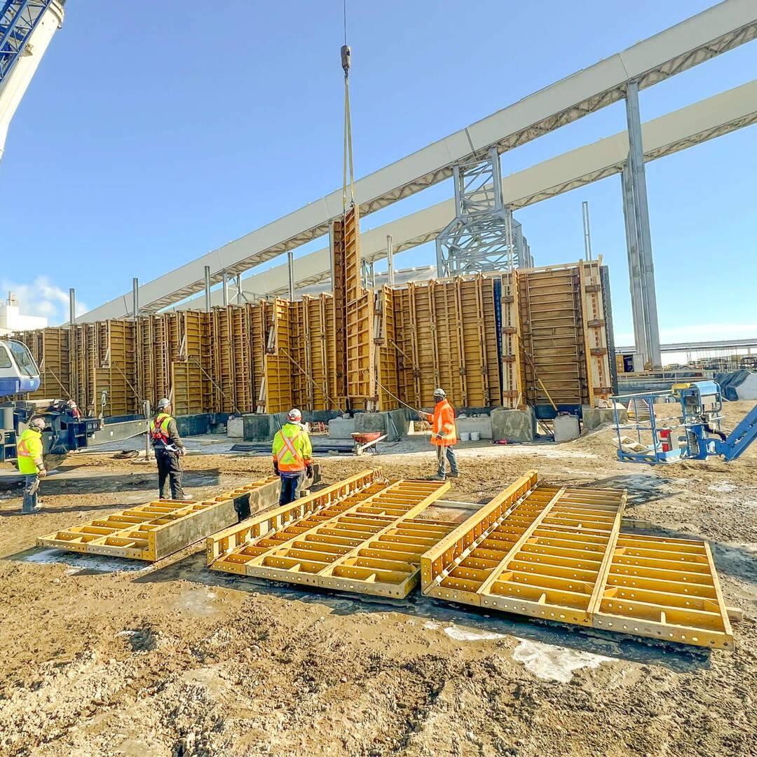 Bethune Potash Mine | Bethune, Saskatchewan | EFCO Forms