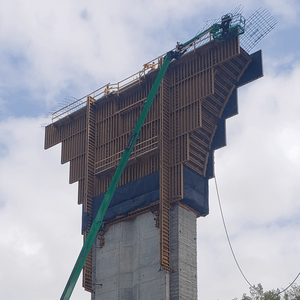 EFCO Formwork Assisted with Ohio's Largest Bridge Project