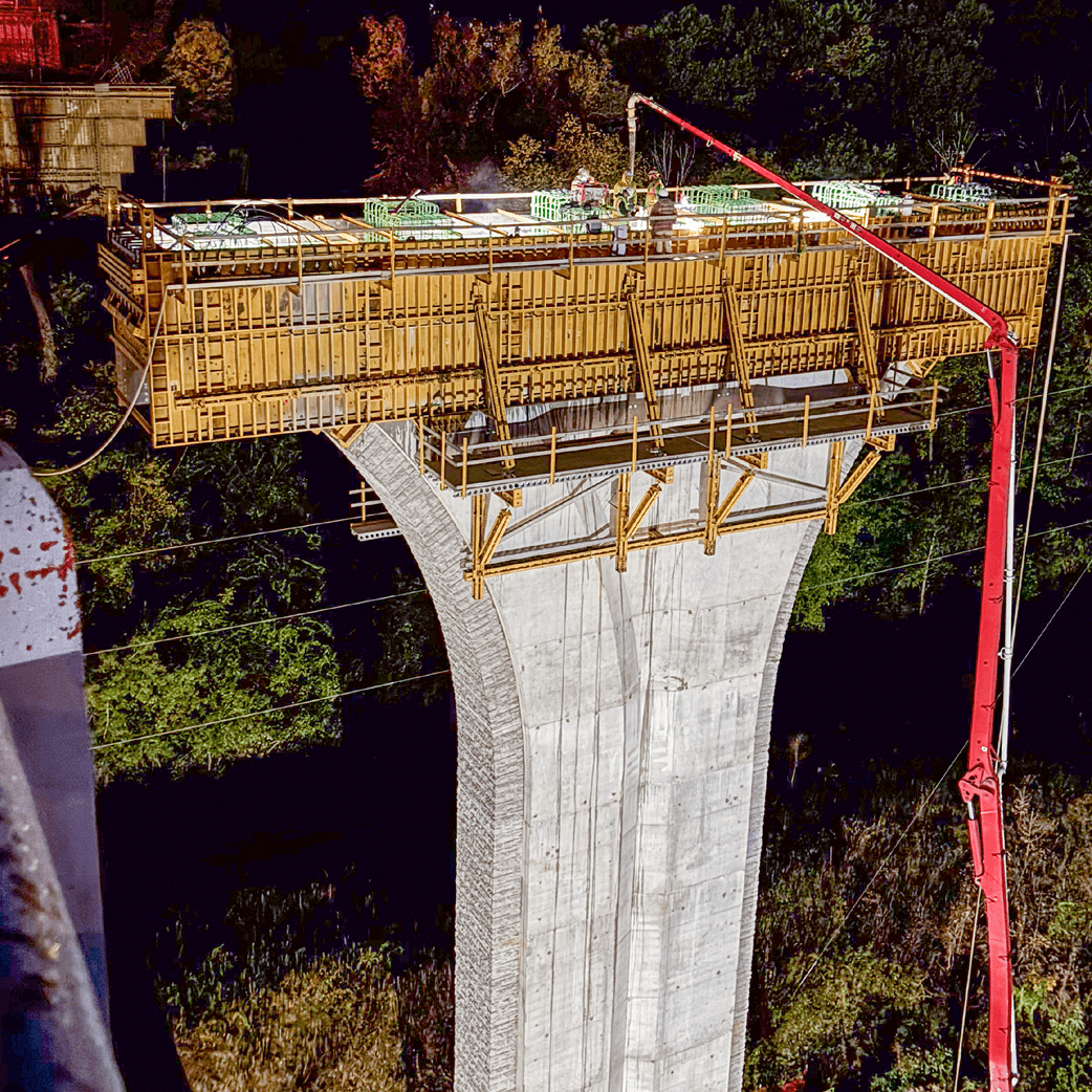EFCO Formwork Assisted with Ohio's Largest Bridge Project