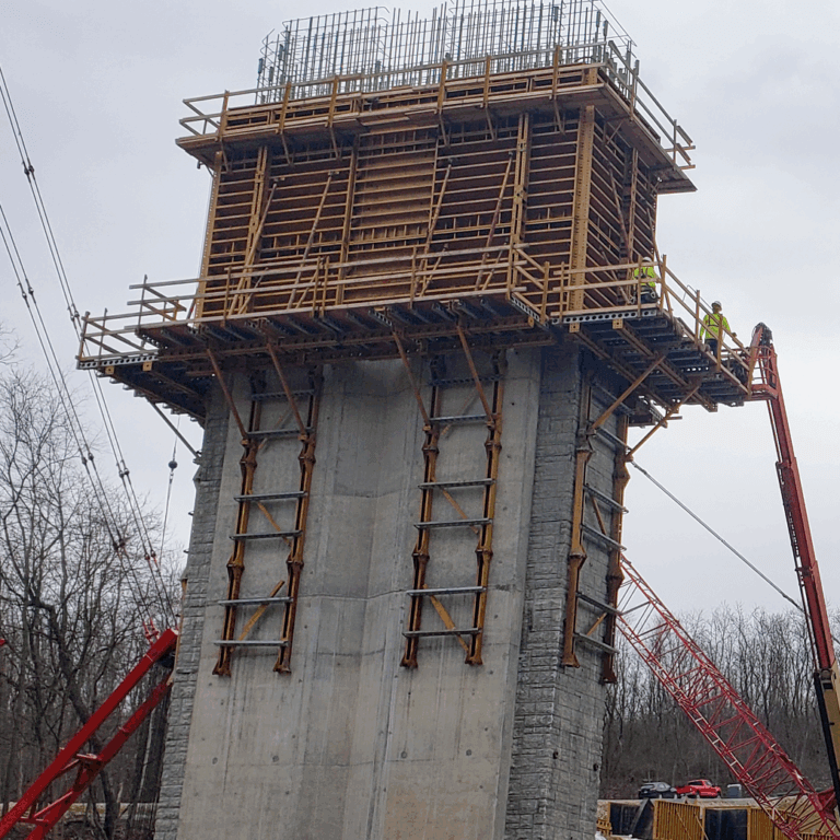 EFCO Formwork Assisted with Ohio's Largest Bridge Project