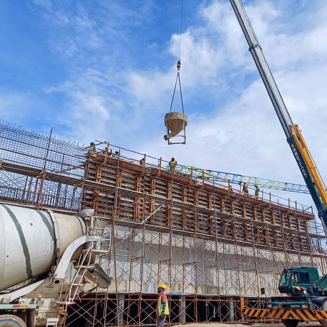 EFCO Formwork Systems for Water Treatment Plant | EFCO